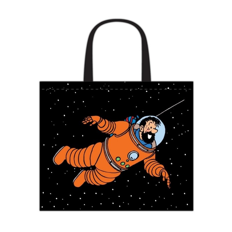 Bagagerie Moulinsart Tintin - Sac Tintin Grand modèle (Tintin Haddock lune)