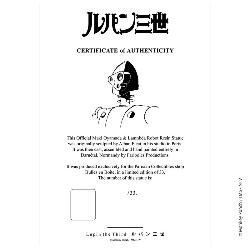 Fariboles Monkey Punch / Miyasaki Lupin - Robot Lambda et Maki Oyamada
