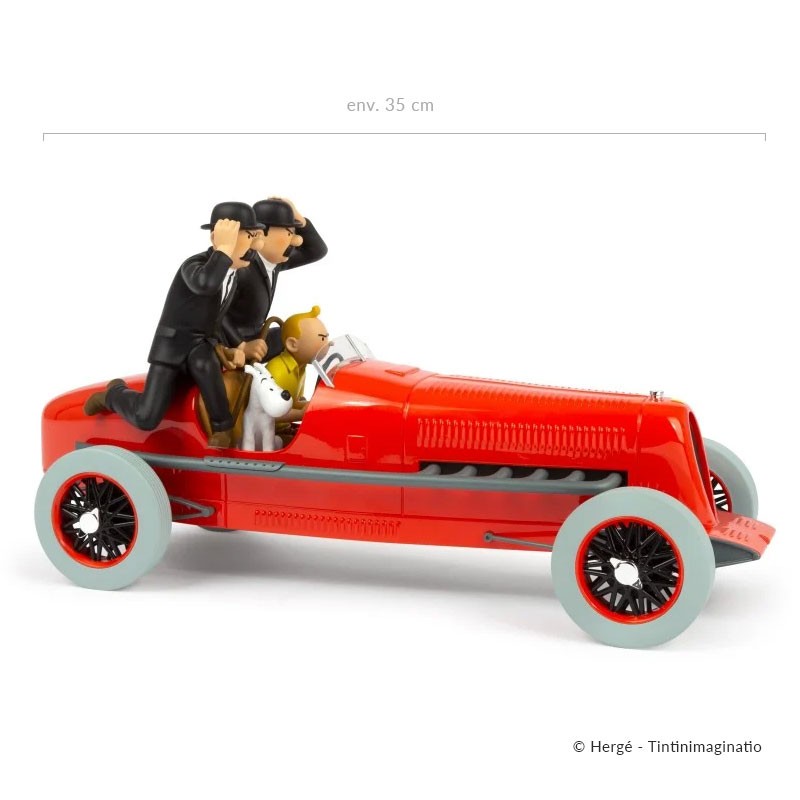 Véhicule Moulinsart Tintin - Le Bolide rouge Cigares du Pharaon ...
